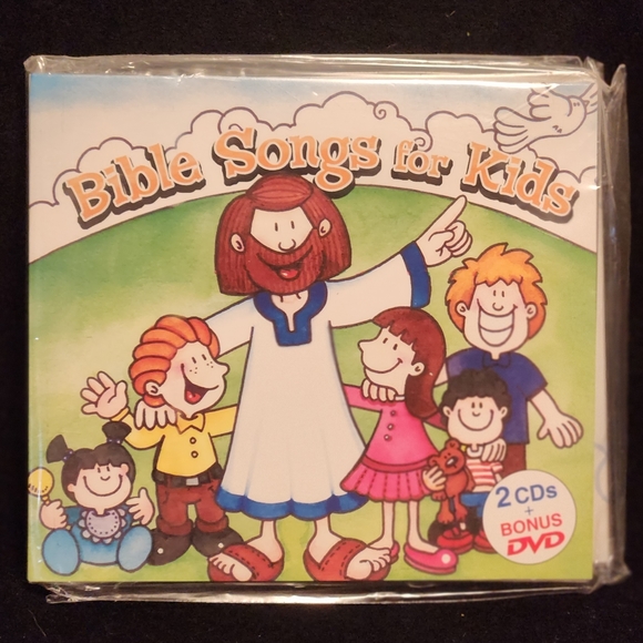 Madacy | Media | New In Wrapper Bible Songs For Kids Plus Bonus Dvd ...